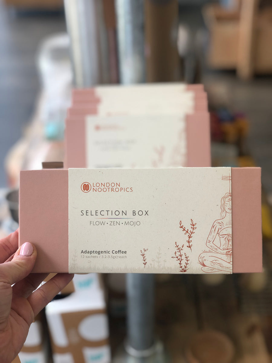 London Nootropics Adaptogenic Coffee Selection Box – The Store Bedford